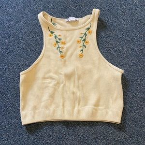 Zara | Tops | Zara Floral Tank Top | Poshmark